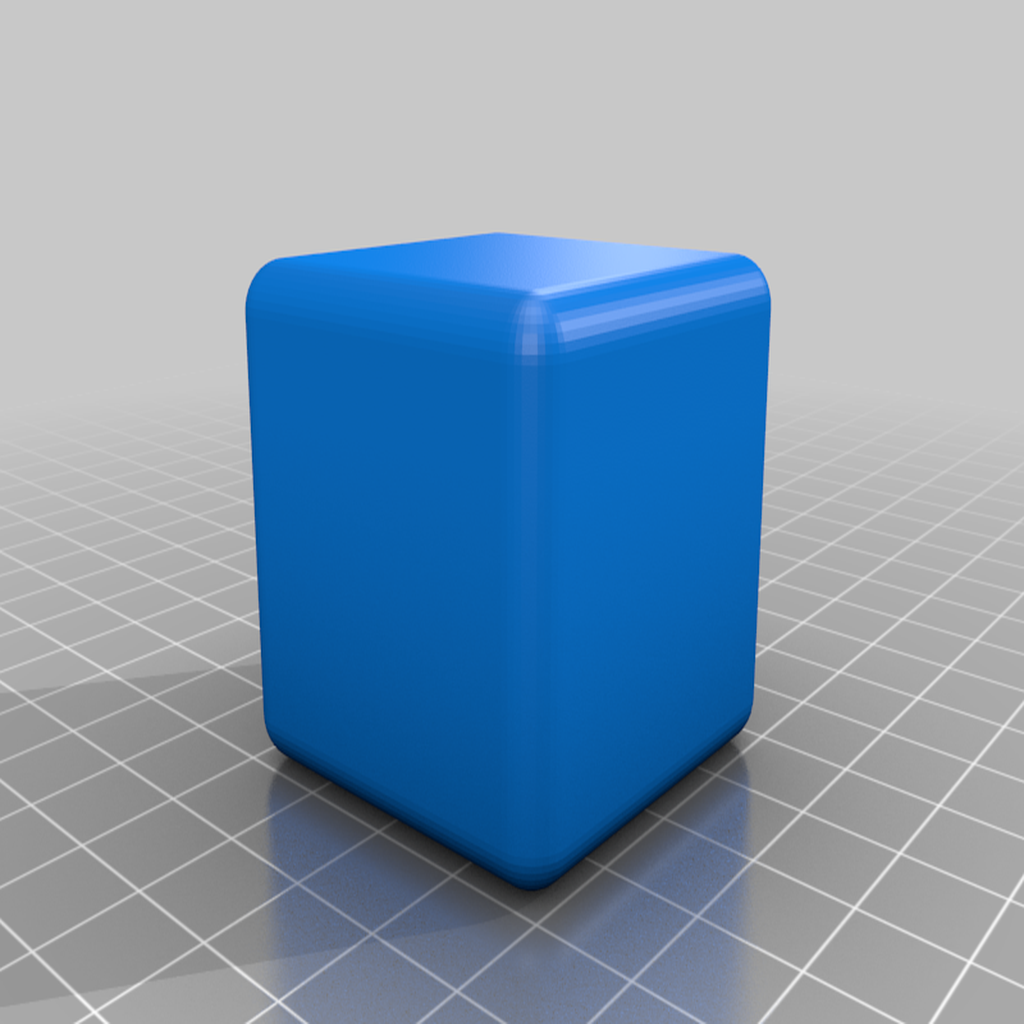 Download free SCAD file Customizable Rounded Cube (Openscad) • 3D print model ・ Cults