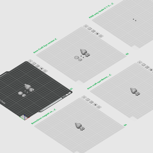 🔥 Fire Imp - Fantasy Keychain - 3D print STL and 3MF file・ STL File for ...