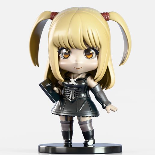 🎨 Misa Amane Chibi | Death Note Fan Art・ STL File for 3D printing・Cults