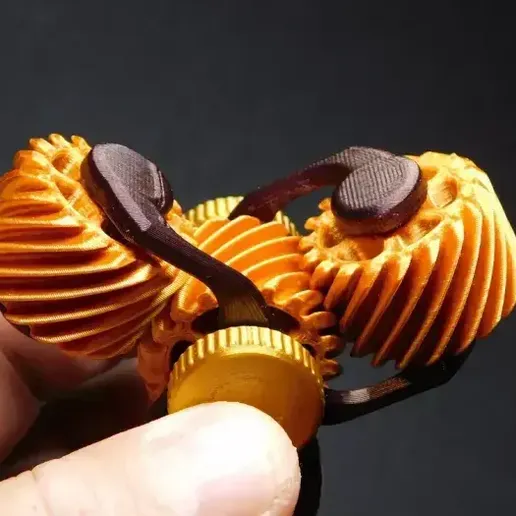 Archivo 3D Fidget mechanic spinner 👌 ・Objeto imprimible en 3D para ...