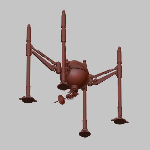 🕷️ Homing Spider Droid・ STL File for 3D printing・Cults