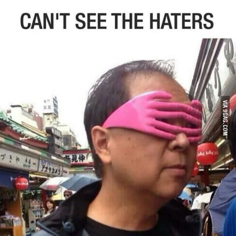 👓 Can't See The Haters Meme Glasses・ STL File for 3D printing・Cults
