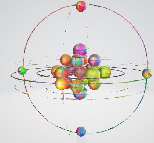 3D file Atom 3D Model ⚛️ ・Design to download and 3D print・Cults