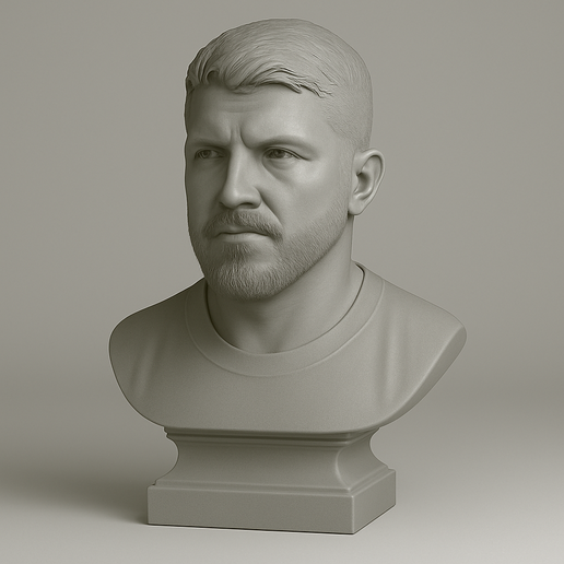 👤 Bust of Gennaro Gattuso - AC Milan midfield warrior and world ...