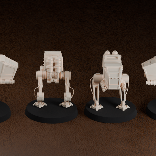 Infantry Walker・Free STL File for 3D printing・Cults