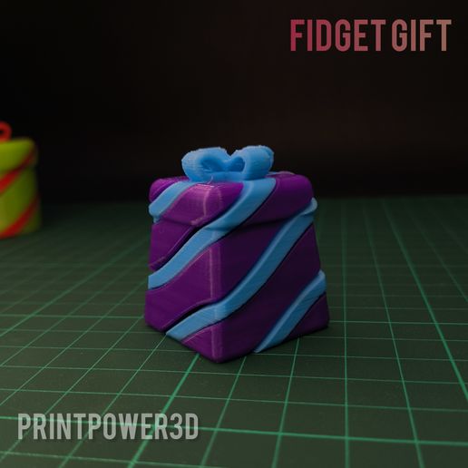 STL file Spiral christmas helix toy / fidget 3 🎄 ・3D print design to ...