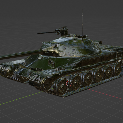 🪖 T-22 Medium Soviet Tank・文件用于 STL 三维打印・Cults
