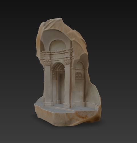 🗿 Marble sculpture style Deco 08・ STL File for 3D printing・Cults