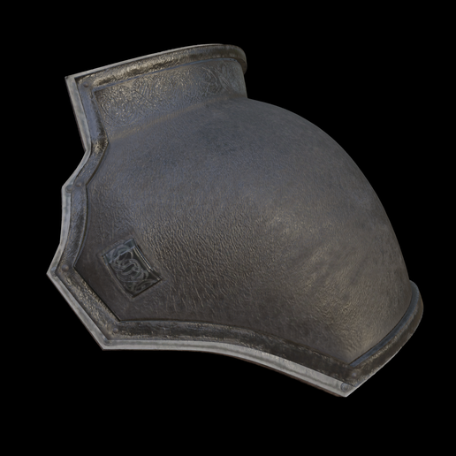 🫡 Zack Fair Shoulder Armor Shinra Soldier 2ed Class ( FF7 R ) 3D Print ...