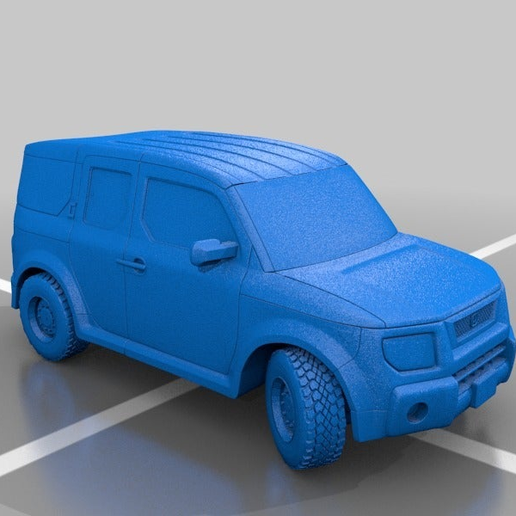 🚗 Honda Element・Free STL File for ・Cults