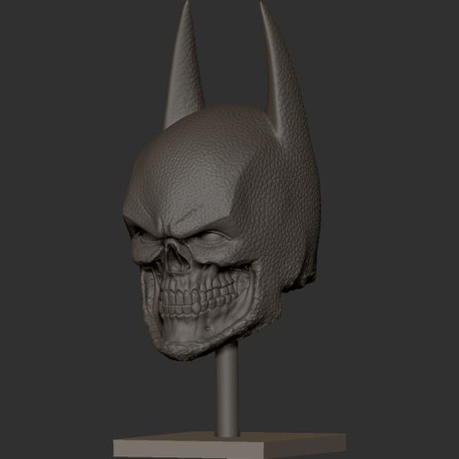 🧟 Zombie Batman・Free OBJ File for 3D printing・Cults
