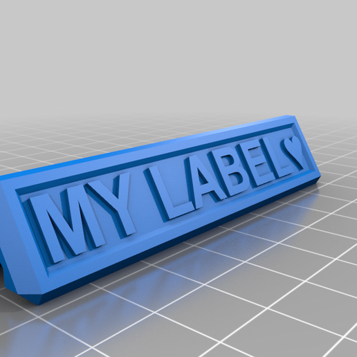 🔺 Triangle Cable Label Parametric・Free STL File for 3D printing・Cults