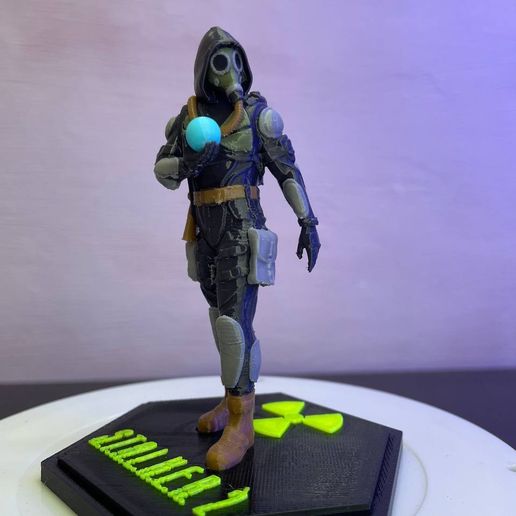 3D file STALKER 2 collection figure For printing on FDM with AMS stl 💜 ...