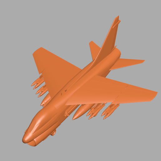 🏠 LTV A-7・ STL File for 3D printing・Cults