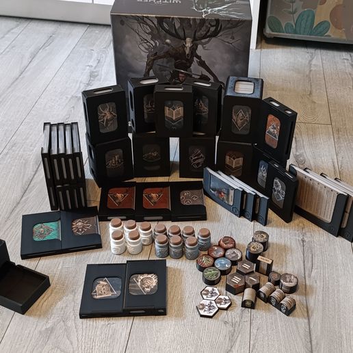 👴 The Witcher: Old World - Big Box card tray replacement and insert ...