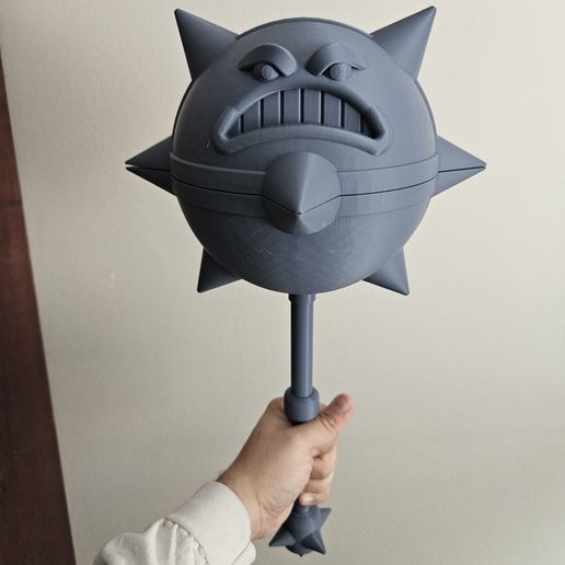 3D printable Space King HateMace • made with Bambu X1 Carbon・Cults