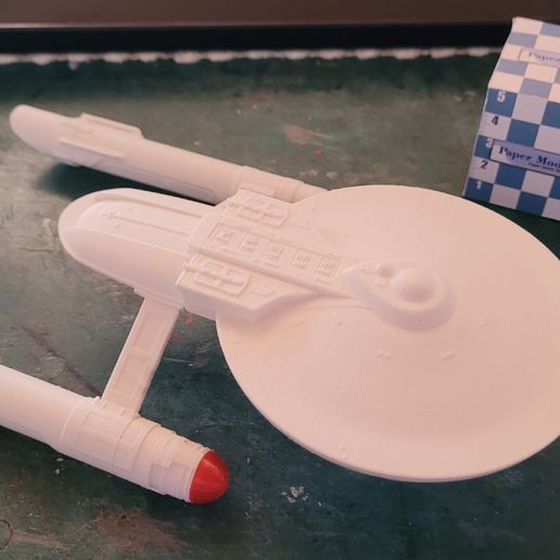 ⭐ Star Trek Axanar USS Ares 1/1000・Free STL File for 3D printing・Cults