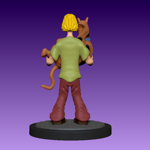 🐕 shaggy carrying scooby doo the dog from Mystery Incorporated for the ...