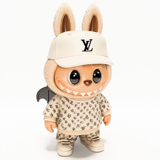 👾 LV Louis Vuitton Labubu Pop Mart Kasing Lung toy・ STL File for 3D ...