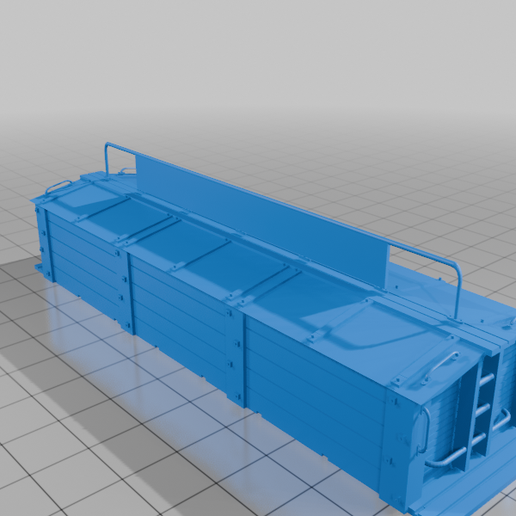 🚗 "Series B" Pickle Car (HO SCALE)・Free 3D File for ・Cults