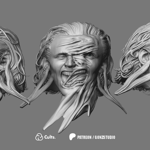 👾 LOKI HEAD / DESFACE TEMPORAL HEAD・ STL File for 3D printing・Cults