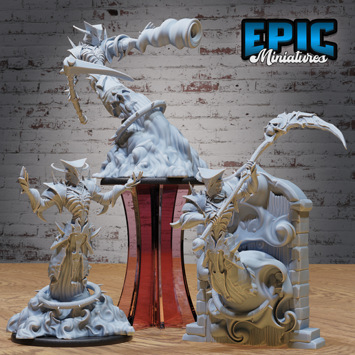 3D file Night Wraith Set ‧ DnD Miniature ‧ Tabletop Miniatures ‧ Gaming ...