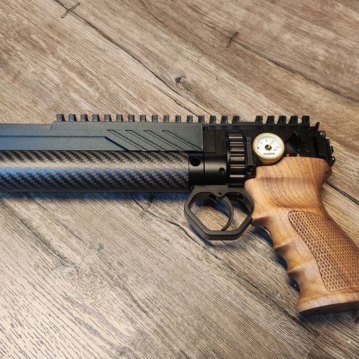 ⚽ "Huben GK1" Picatinny Barrel Shroud・ STL File for 3D printing・Cults