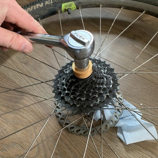 📼 Mountainbike cassette tool・Free 3D File for ・Cults