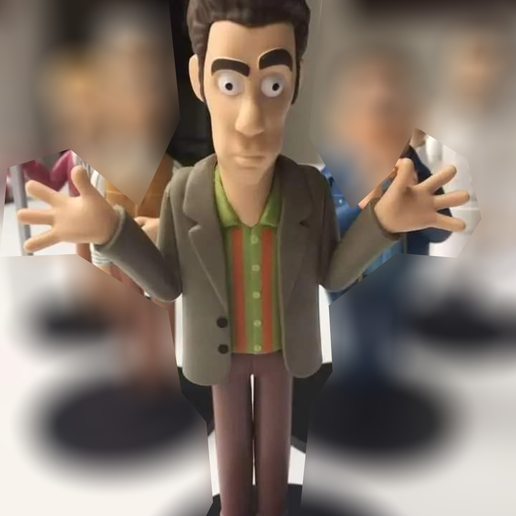 👾 Seinfeld Sitcom Kramer・ STL File for ・Cults