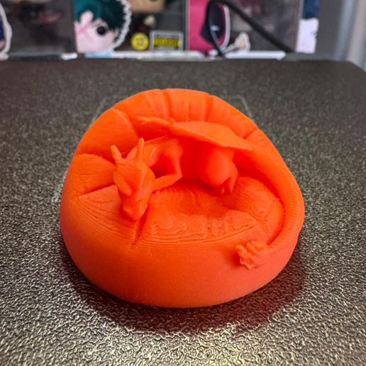 😴 Sleeping Charizard・Free 3MF File for 3D printing・Cults