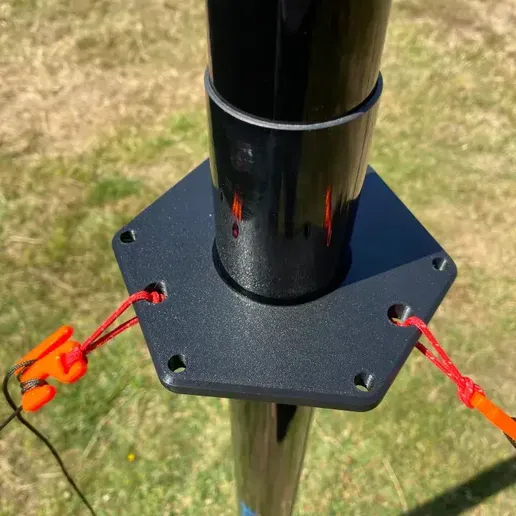 📻 Spiderbeam 12m Mast - HAM RADIO・Archivo STL para Impresión 3D・Cults