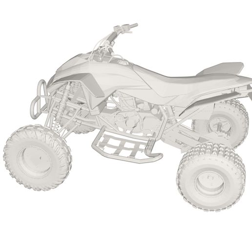 🚲 Quad bike・Free 3D File for ・Cults