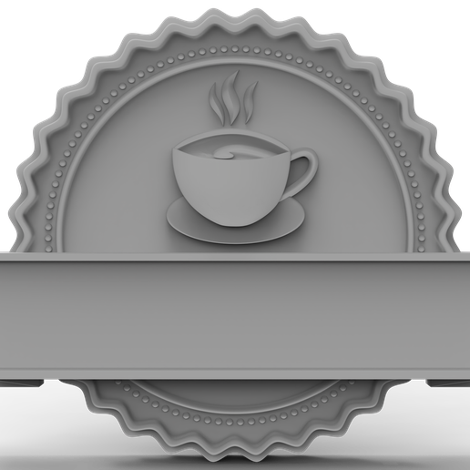 📁 3D Model STL File for CNC Router/Laser & 3D Printer Coffee Sign・ 3D ...