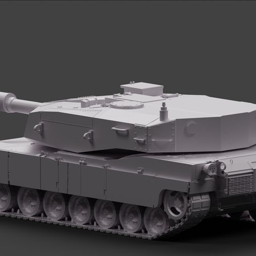 🔫 US M1 Abrams Thumper MBT with 152m gun・ STL File for 3D printing・Cults