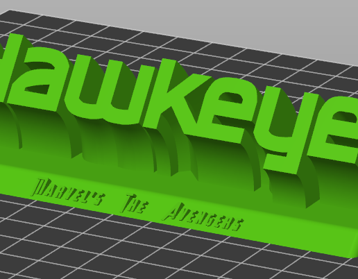 STL file Hawkeye shield 🛡️ ・3D printer model to download・Cults