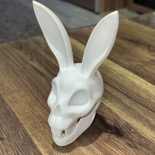 💀 BUNNY SKULL WITH REALISTIC STRUCTURE / EASTER DECOR / STL / TOY ...