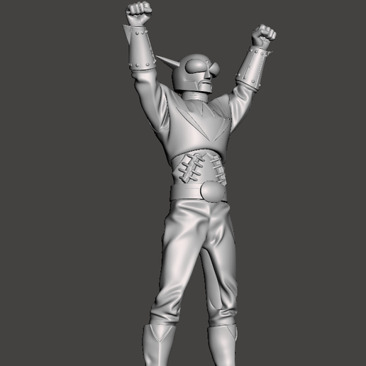 🎨 FAN ART SUPER INFRA-MAN 1975 poster POSE・ OBJ File for 3D printing・Cults