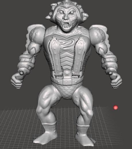 STL file Snake Face Motu Articulated 🐍 ・3D print model to download・Cults