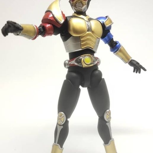 🧸 Figure Rise Standard (FRS) Kamen Rider Agito Trinity Form Part・ STL ...