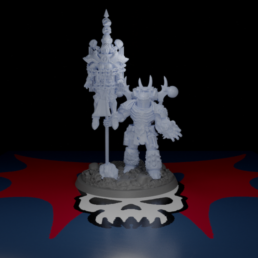 STL 文件 Icon of Terror ⛓️ ・可下载 3D 打印机设计・Cults