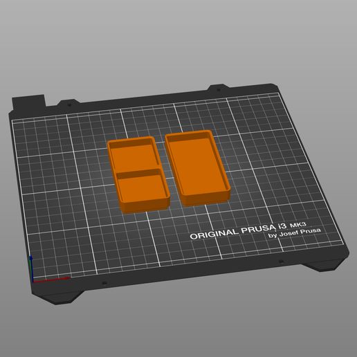 Archivo 3D gratis Gridfinity Modificado 1x2 🏢 ・Plan de impresión en 3D ...