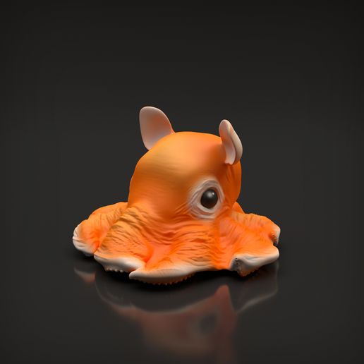 🐙 Dumbo Octopus・ 3D File for ・Cults