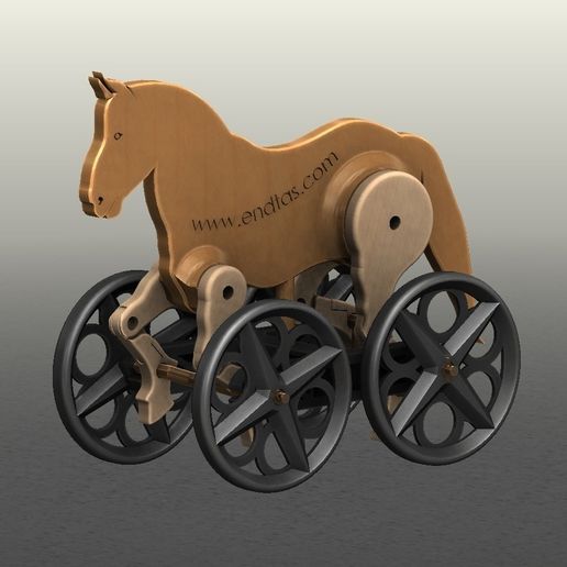 Free 3D file Horse Toy 🐎 ・Design to download and 3D print・Cults