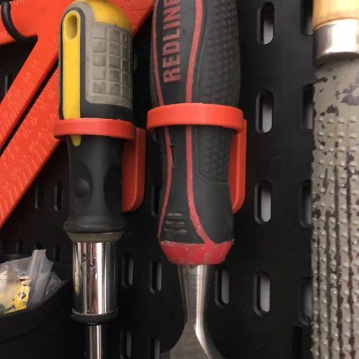 💍 32.5 mm ring for pegboard : 32.5 mm ring for perforated pegboard・Free ...