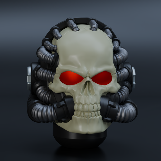 🪖 JoyToy Terminator Chaplain Helmet (fixed size)・Free STL File for 3D ...
