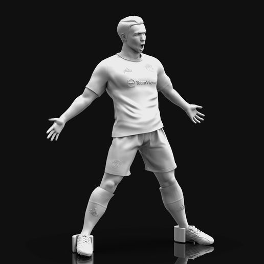 🏈 Cristiano Ronaldo 2・Free STL File for ・Cults