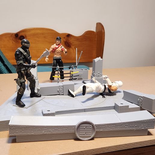 🚧 Classified Construction - Set 05 Ninja Battle Platform・ STL File for ...