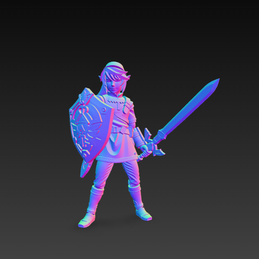 🔗 Link 3D Print Model - Ready to Print Zelda Figure (Fan Art)・ STL File ...