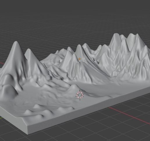 ⛰️ MOUNTAIN4 3D STL MODEL mountain・ STL File for 3D printing・Cults