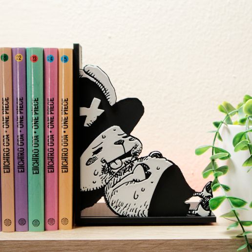 Bookend of Chubby Chopper | One Piece Fan Art 👒・Free STL File for 3D ...